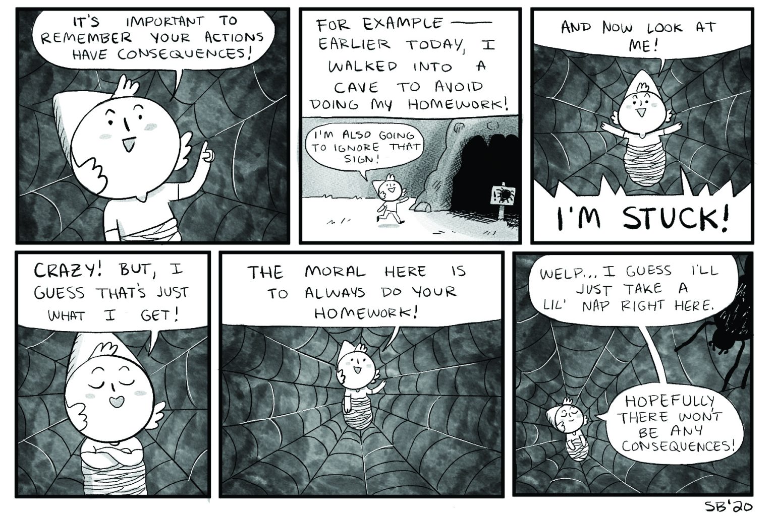 Comics: Actions Have Consequences