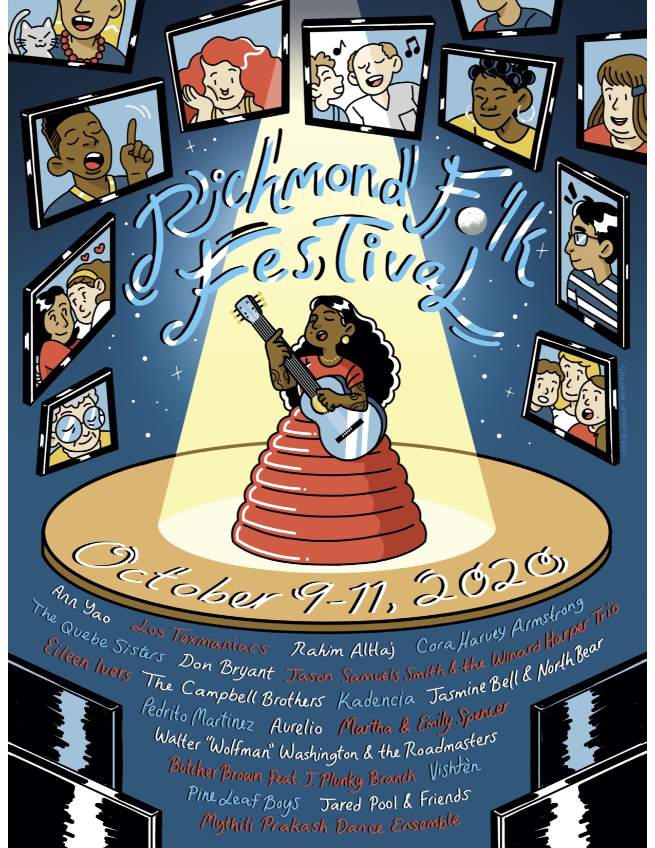 Annual folk festival returns with virtual program, Brown’s Island ...