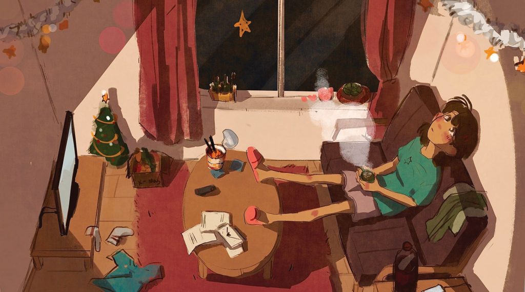 Students spent the holidays at home and on campus over long winter break