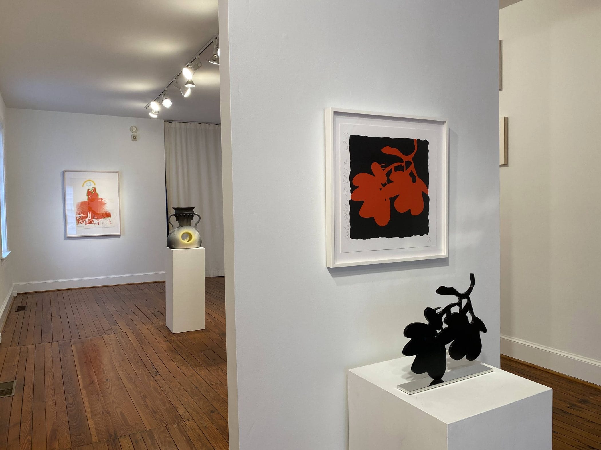 Reynolds Gallery group exhibition explores negative space across mediums
