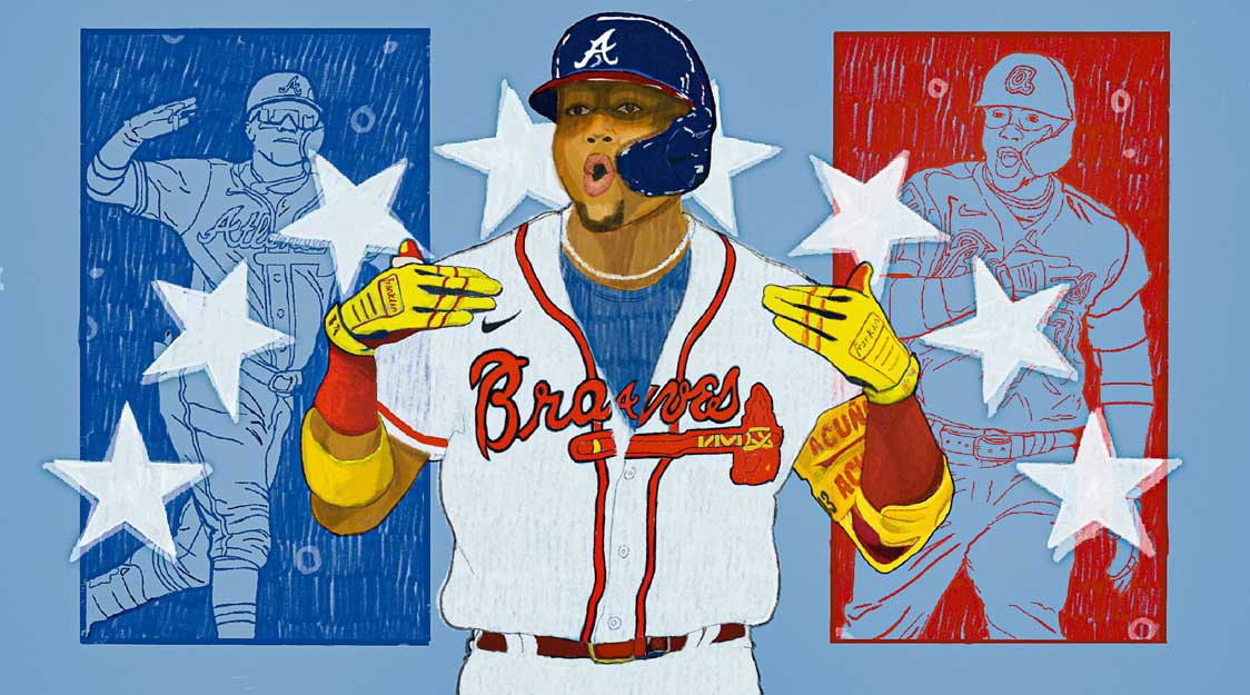Ronald Acuña Jr. is 1st player to have 40/70 season