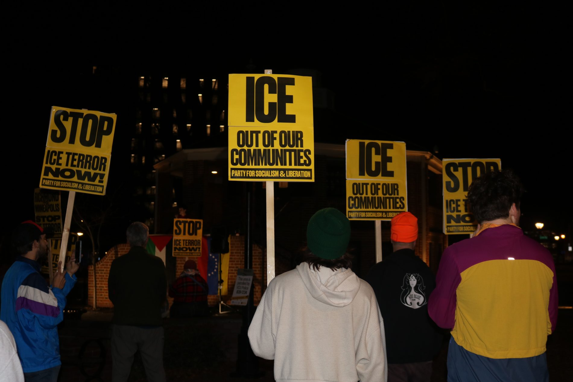 Anti-ICE protests ramp up in Richmond at tail end of Trump ...